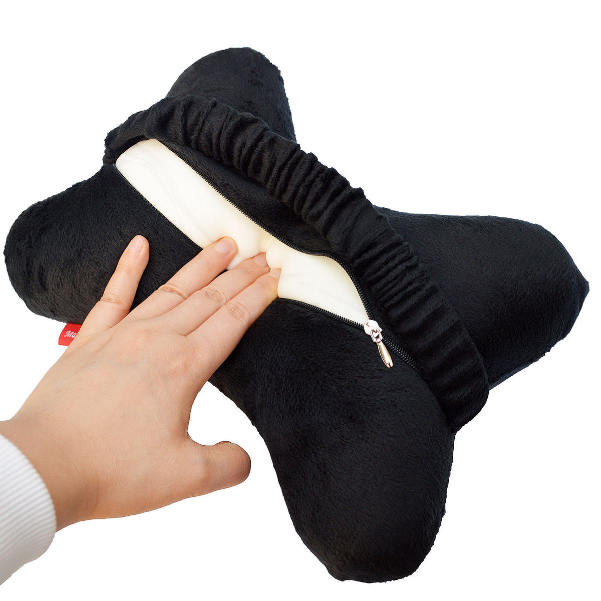 2 packs Soft Memory Foam Bone Shaped Pillow – BookishBunny
